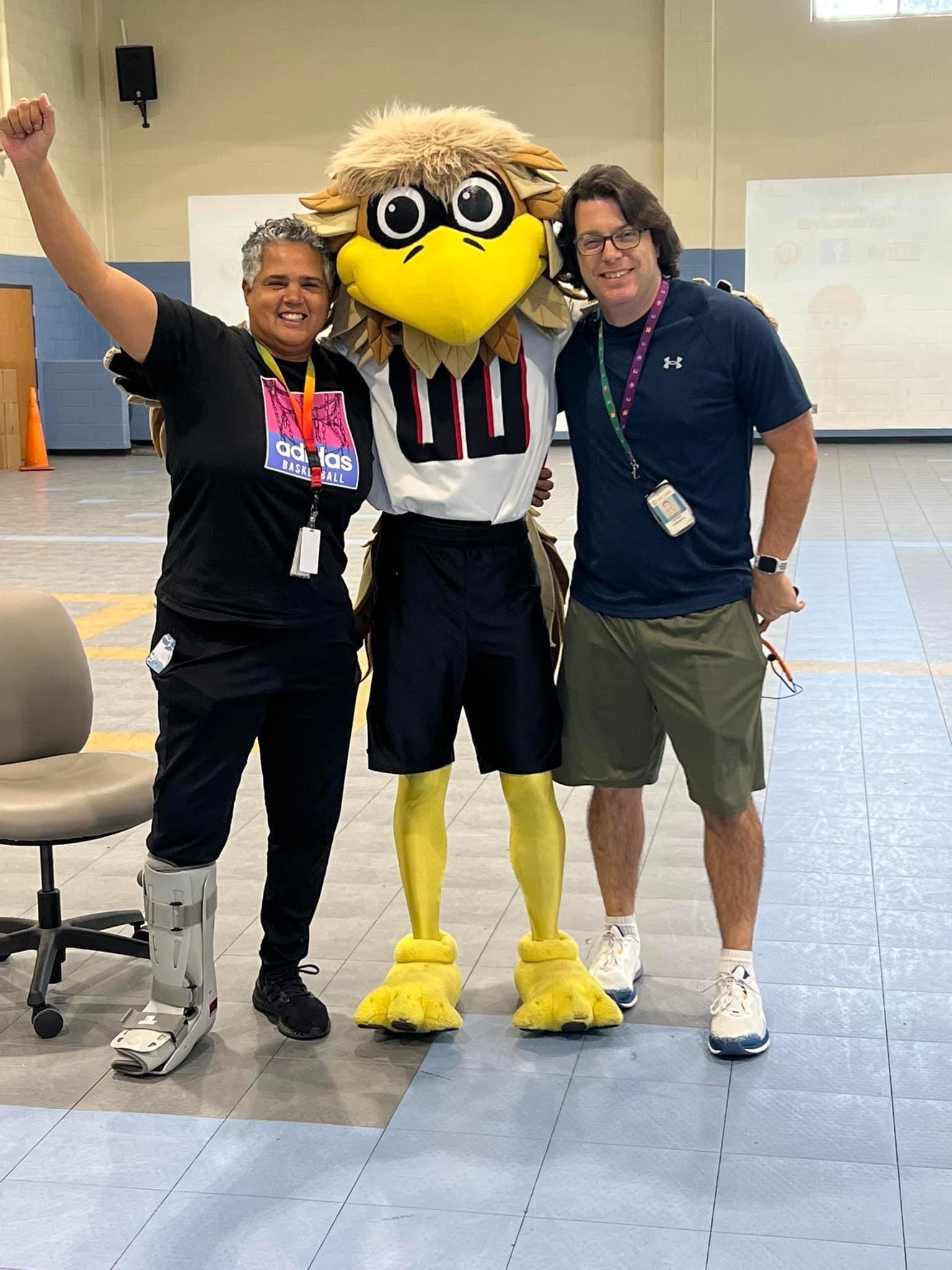 Brumby Elementary Teams up with RaceTrac, Freddie Falcon