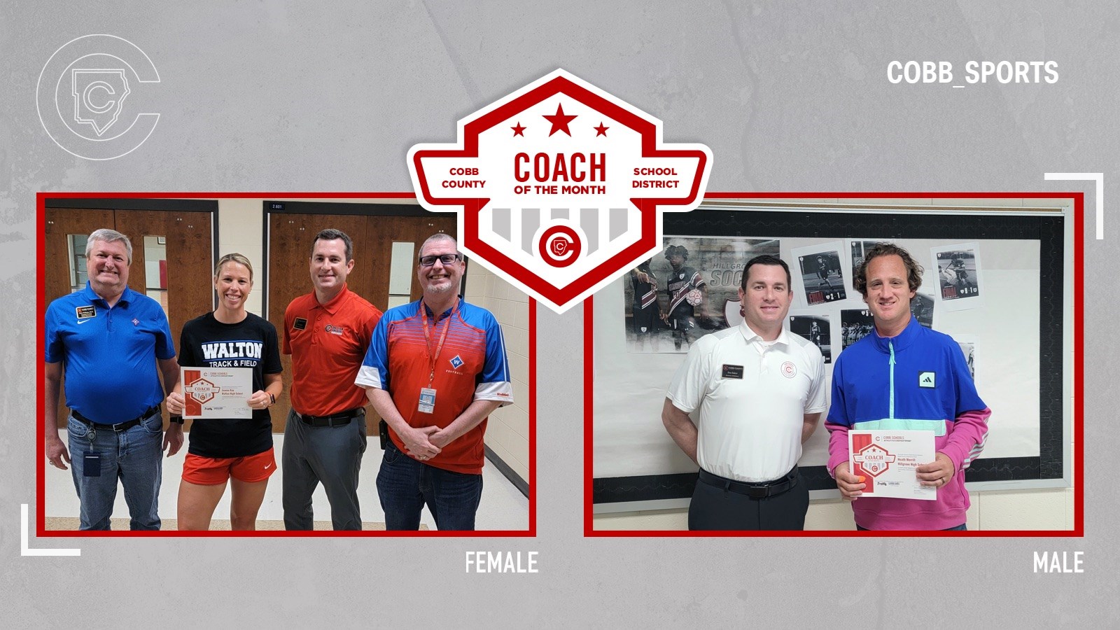 Hawk Soccer and Raider Lacrosse Coaches Earn COM Recognition