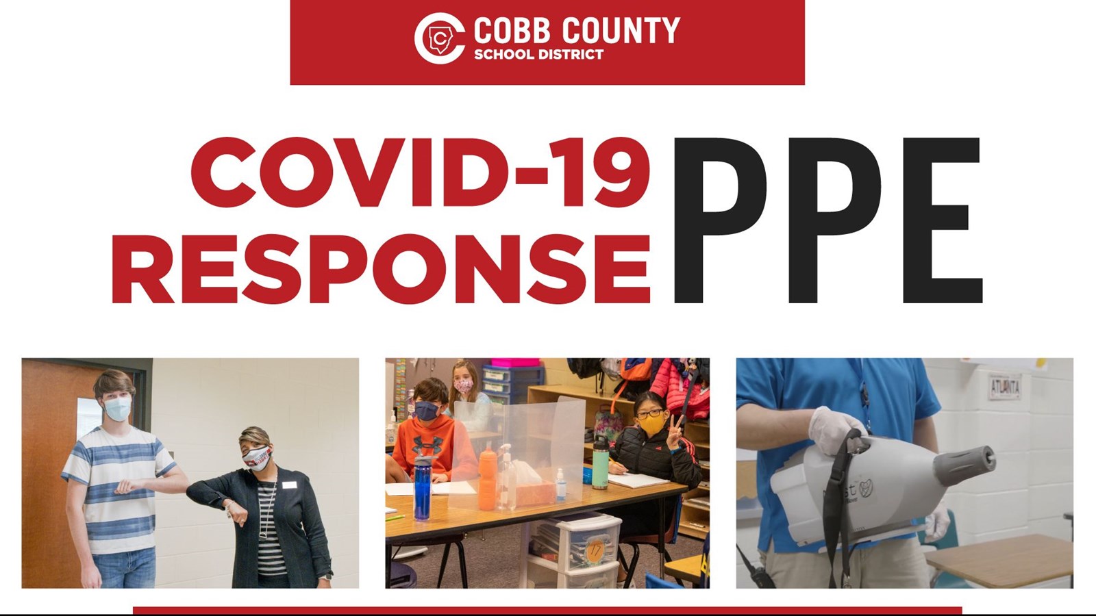 Cobb Schools Responds Providing PPE for Students and Staff