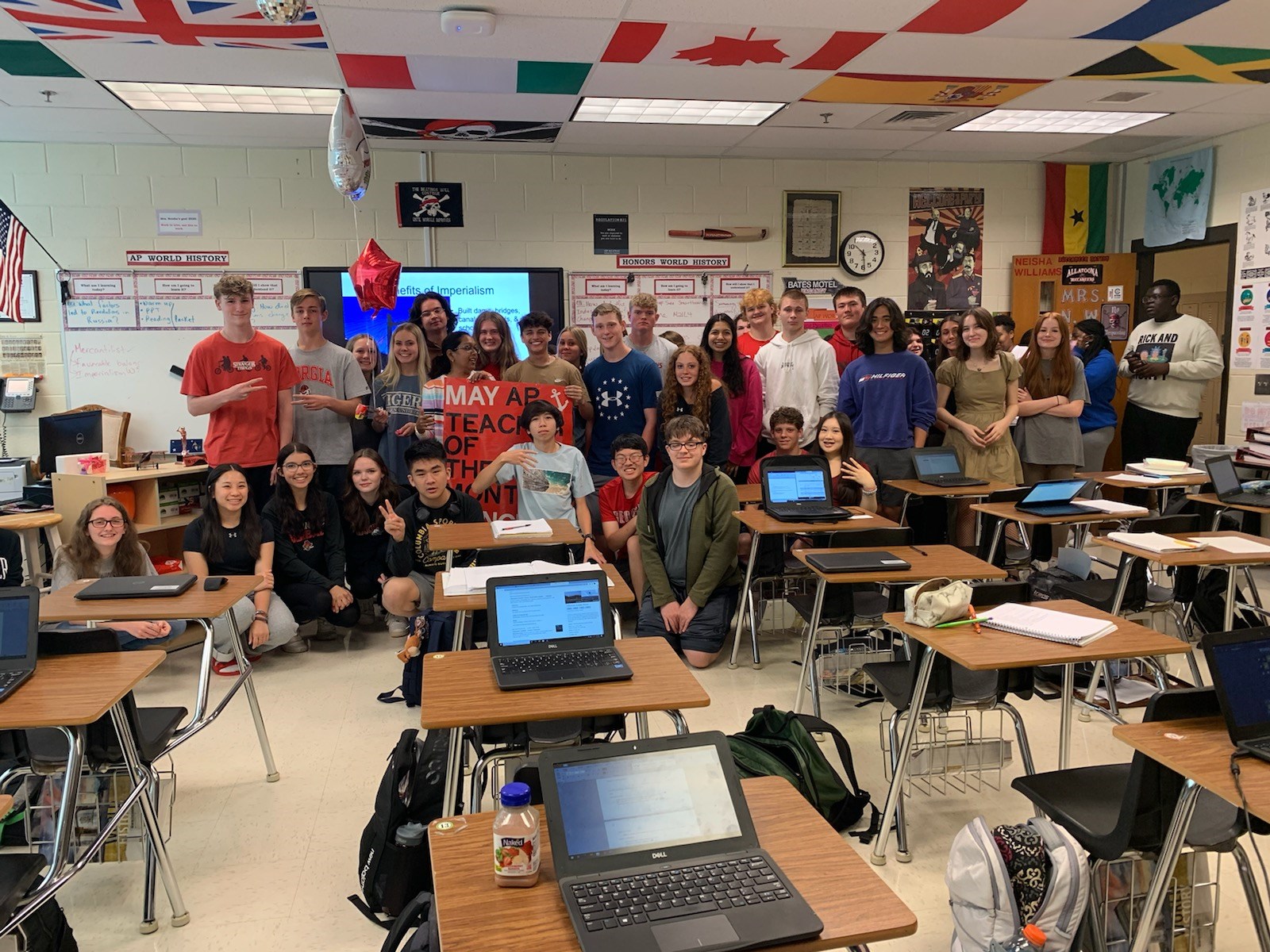 AP Leadership Congratulates the May AP Teacher of the Month