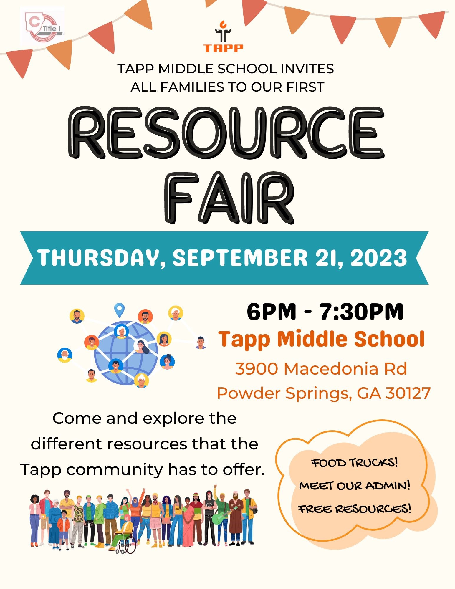 Tapp Community & Staff Resource Fair