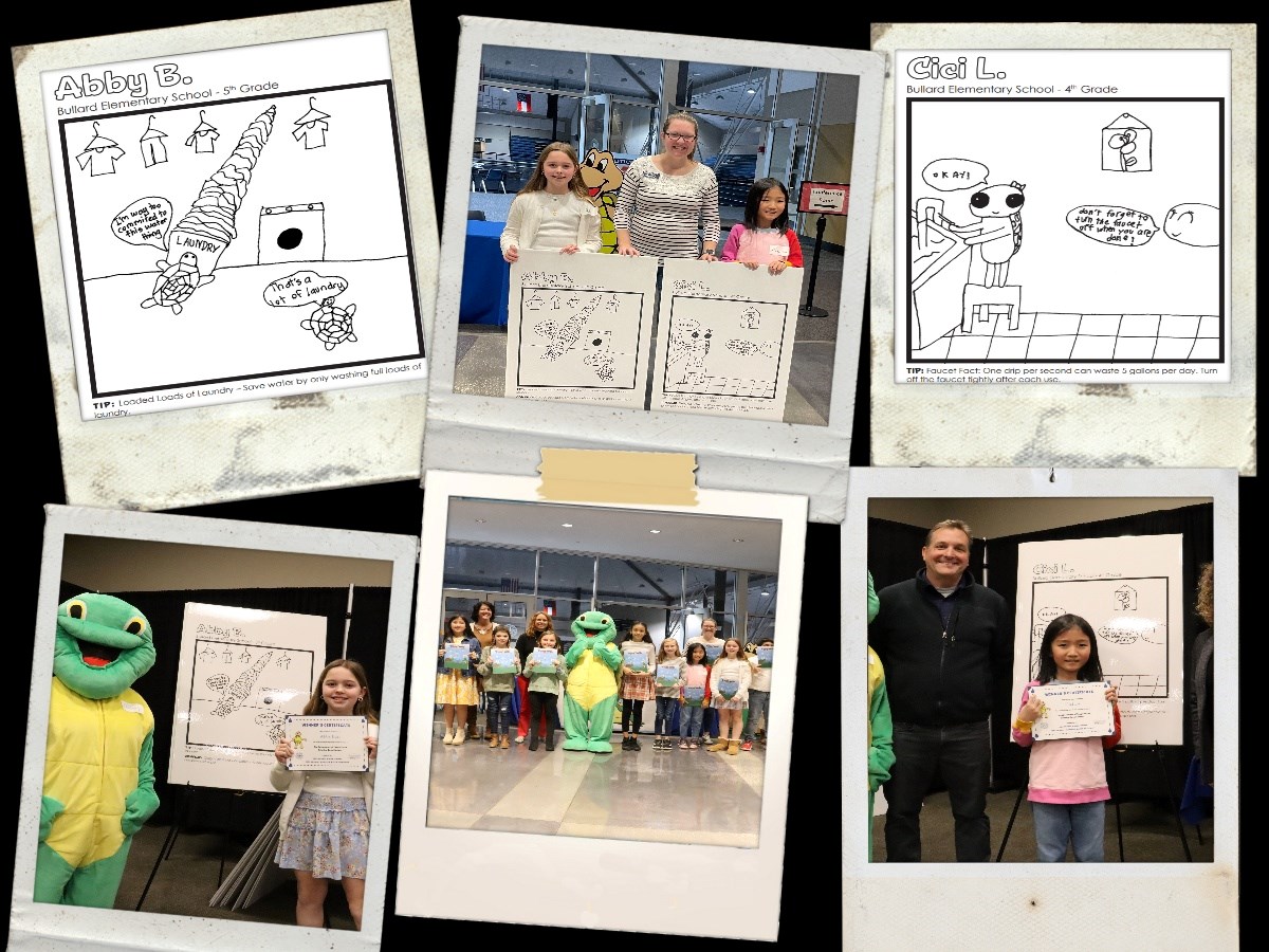 Tappy Turtle Coloring Book sponsored by the Cobb County Water System.