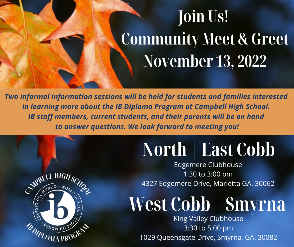 Campbell HS IB Program Meet & Great