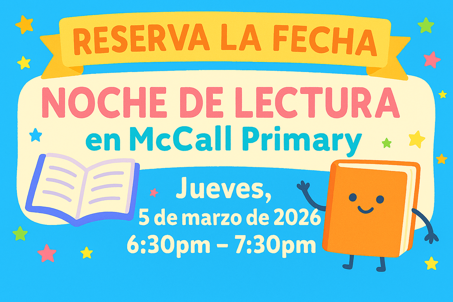 Literacy Night (Save the Date)