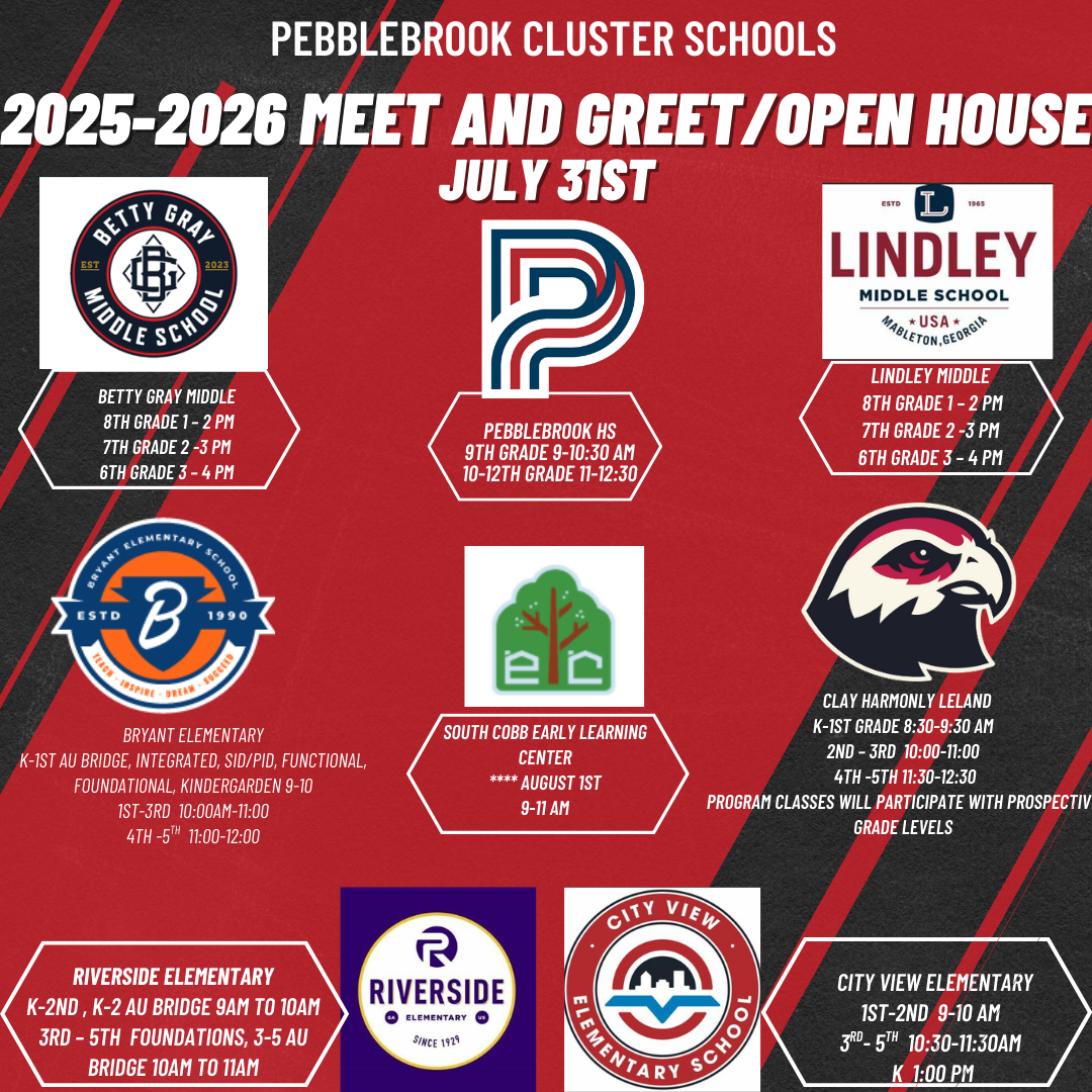 Pebblebrook Cluster School Meet & Greet