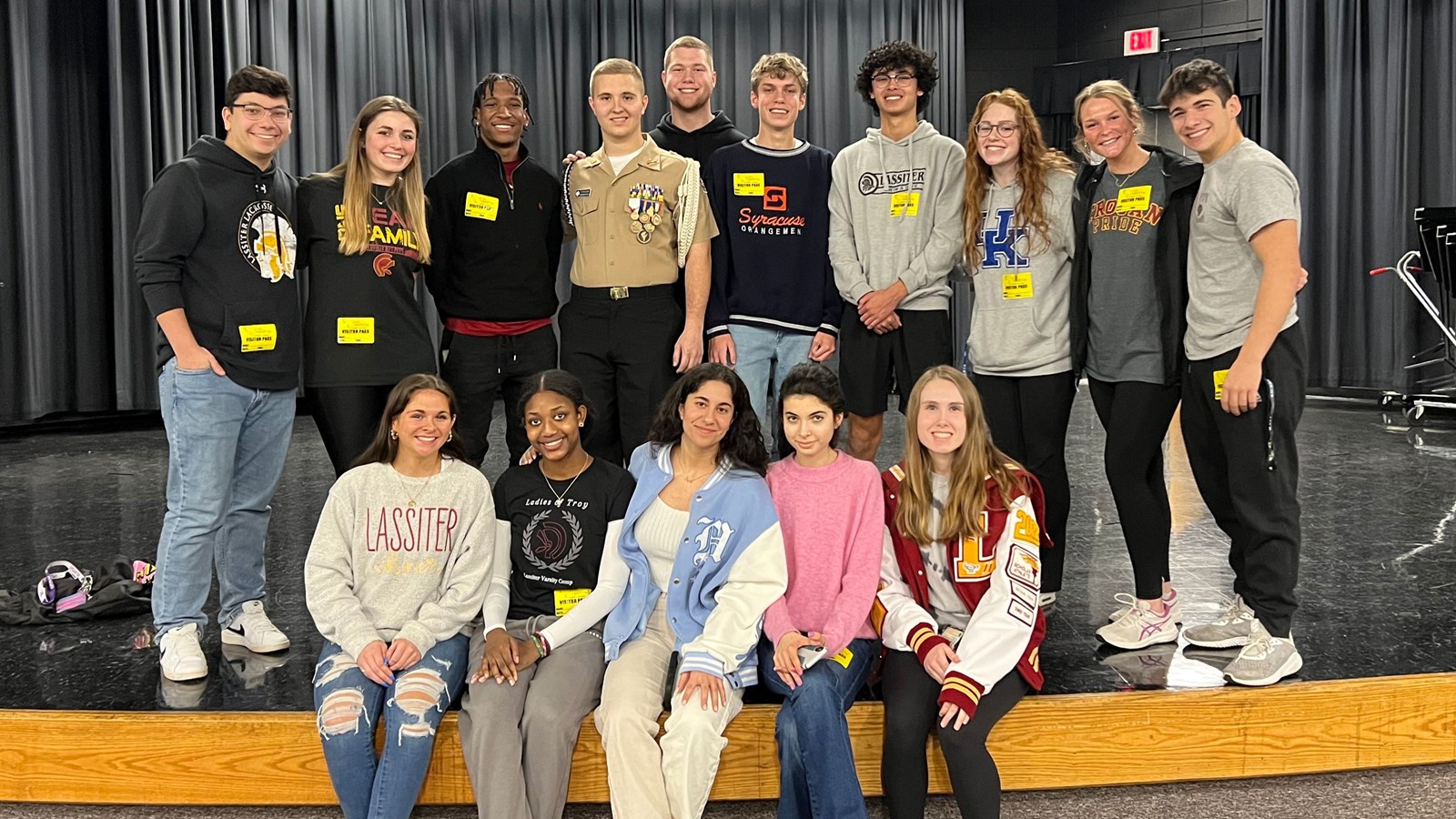 Senior students visit Simpson to discuss high school transition