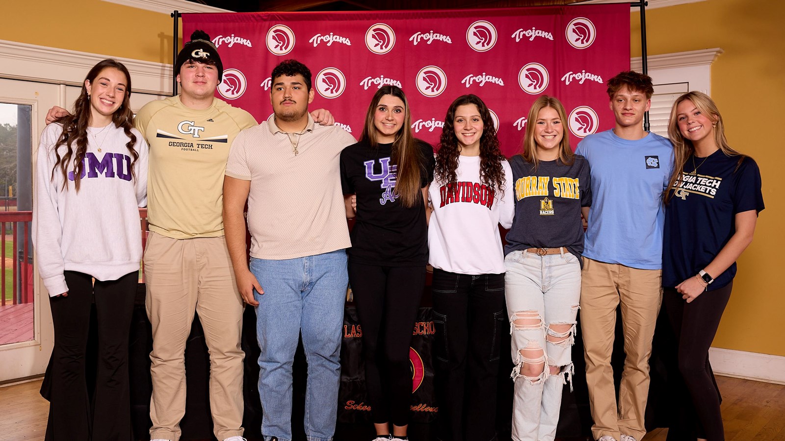 Lassiter celebrates senior fall and winter student athletes at signing day