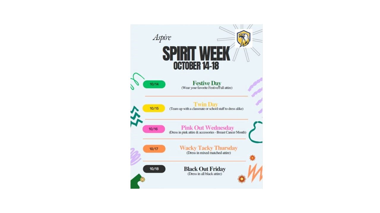 October Spirit Week