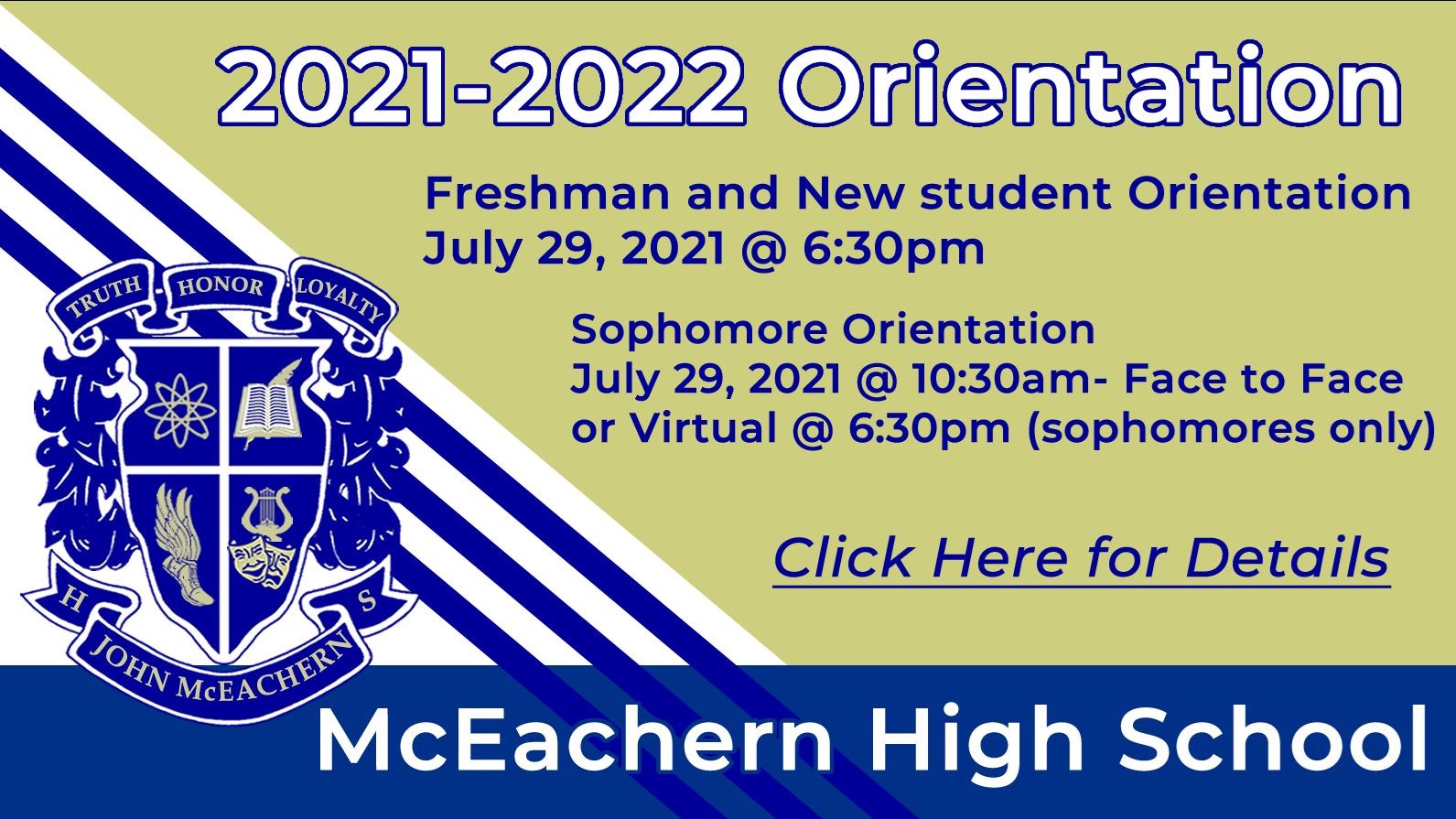 2021-2022 McEachern Orientation