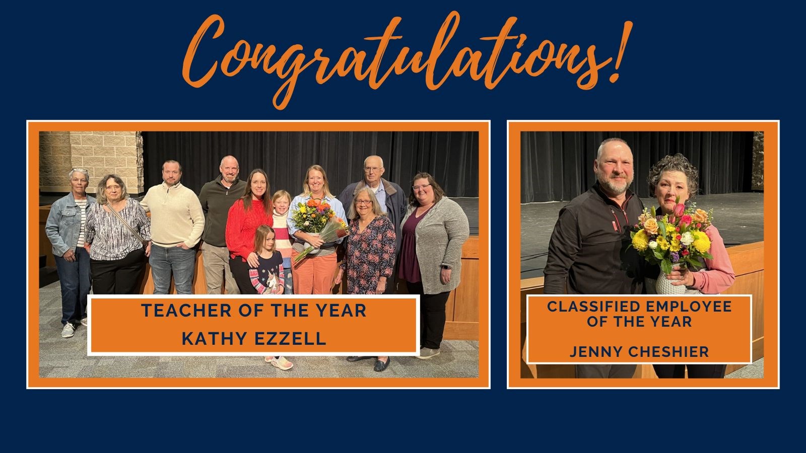 Congratulations to Our CEOTY and Our TOTY!