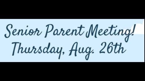 Senior Parent Meeting