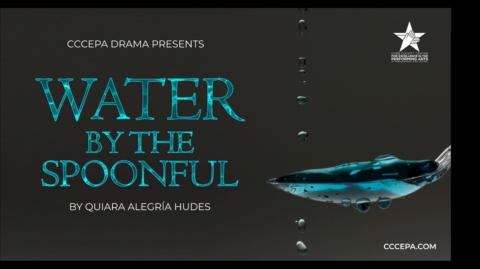 CCCEPA Presents: Water by the Spoonful