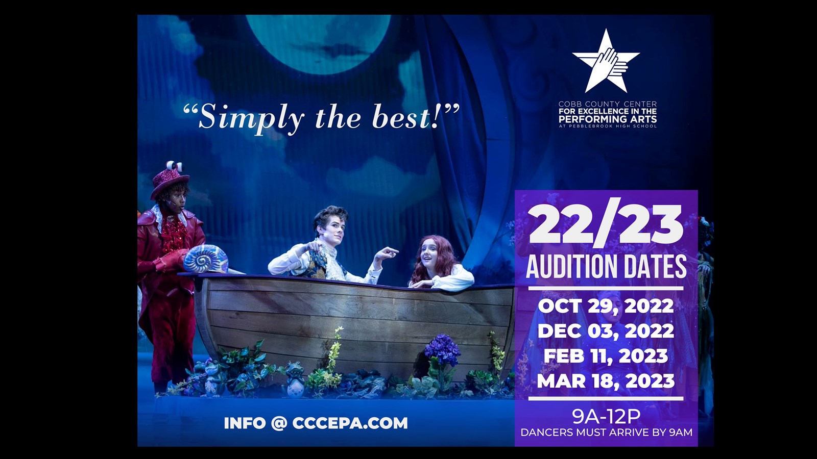 CCCEPA Auditions