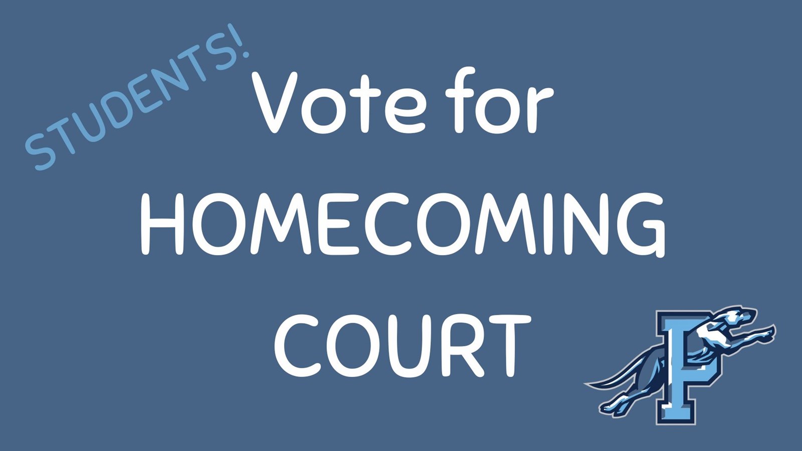 Vote for the Homecoming Court