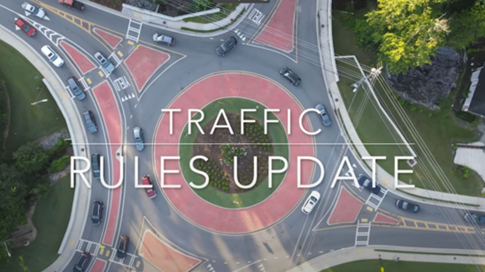 Pope Traffic Rules Update