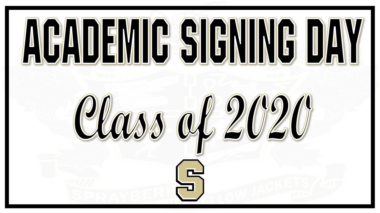 Academic Signing Day!