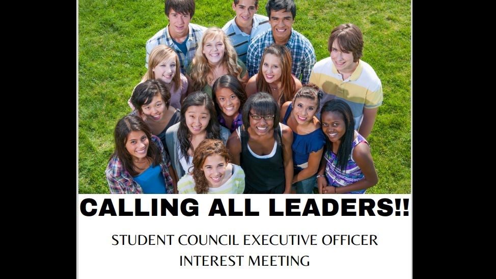 STUDENT COUNCIL/BODY OFFICER INTEREST MEETING
