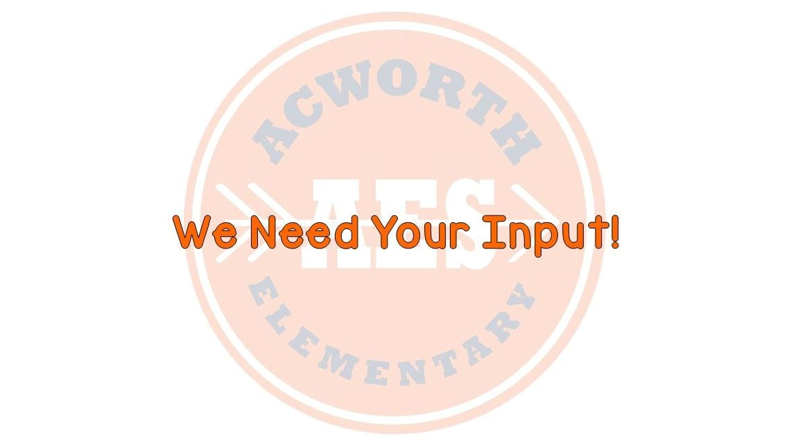 Title I Parent and Family Engagement Fall Input Survey