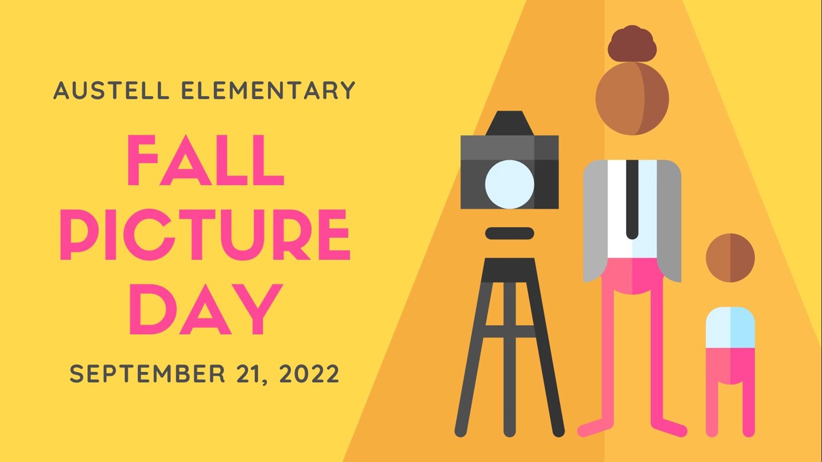 Save the Date: Fall Picture Day is September 21st!