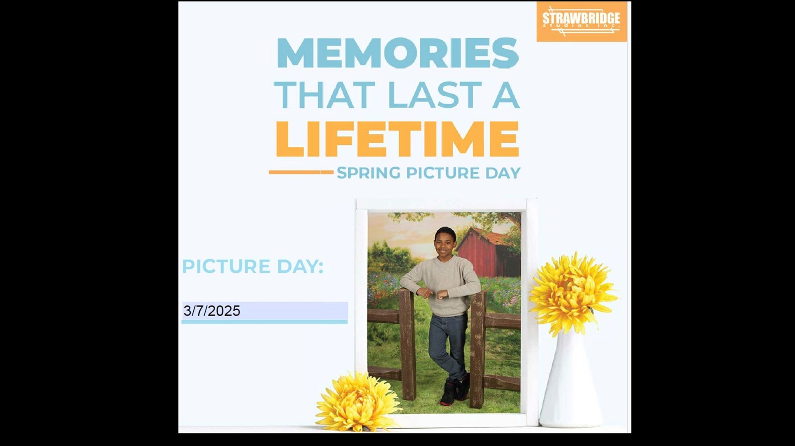 March 7th - Spring Picture Day