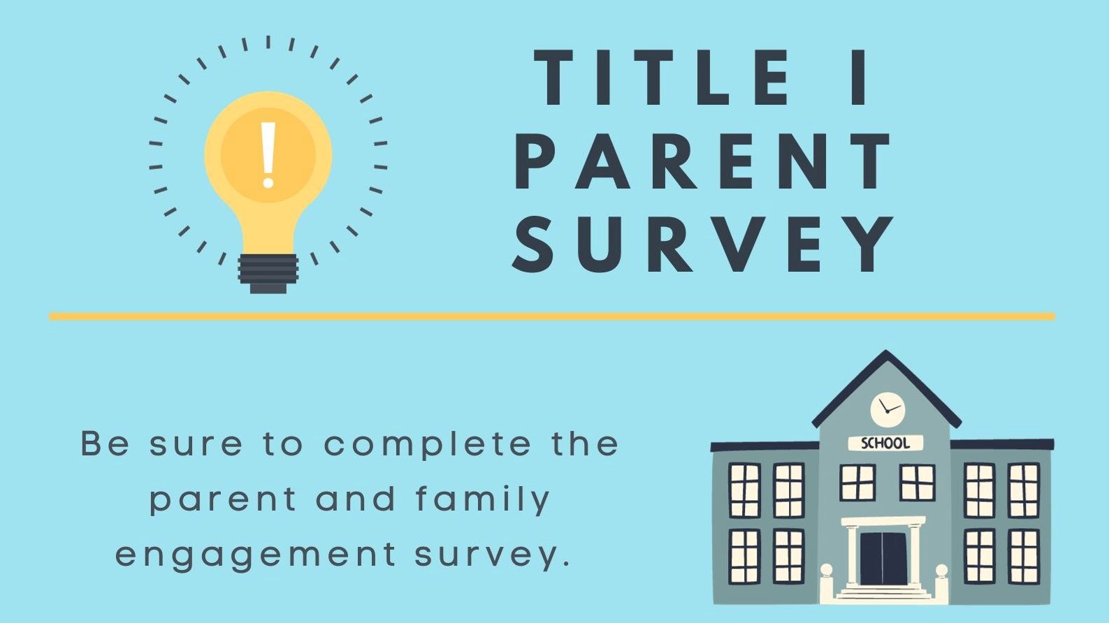 Title I Parent and Family Engagement Input