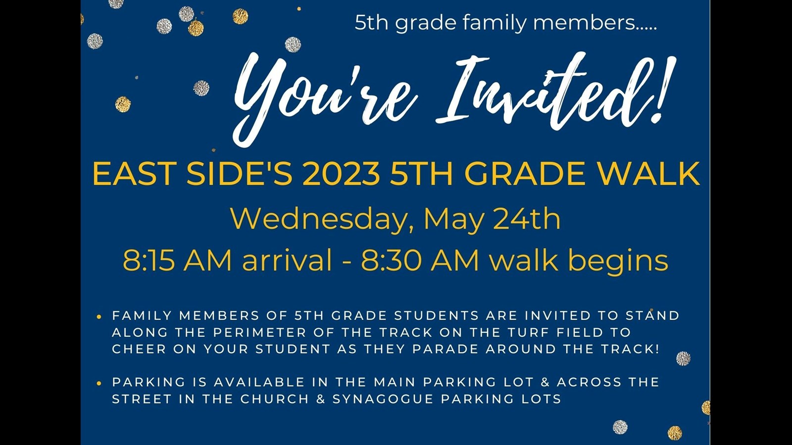 5th Grade Walk