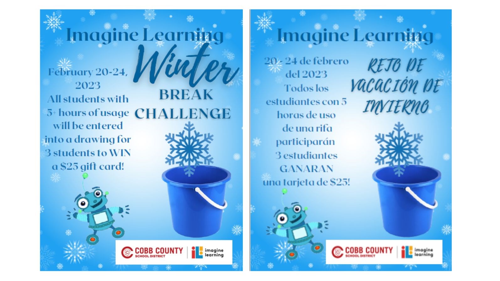 Imagine Learning Winter Break Challenge