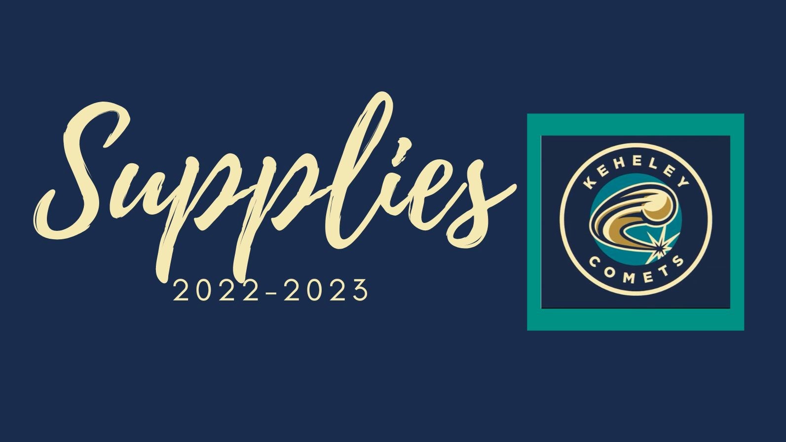 2022-2023 Supply Lists