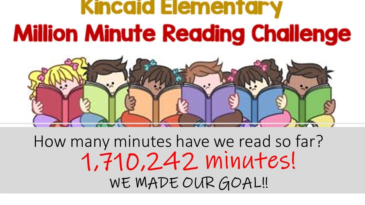 Million Minute Reading Challenge Update