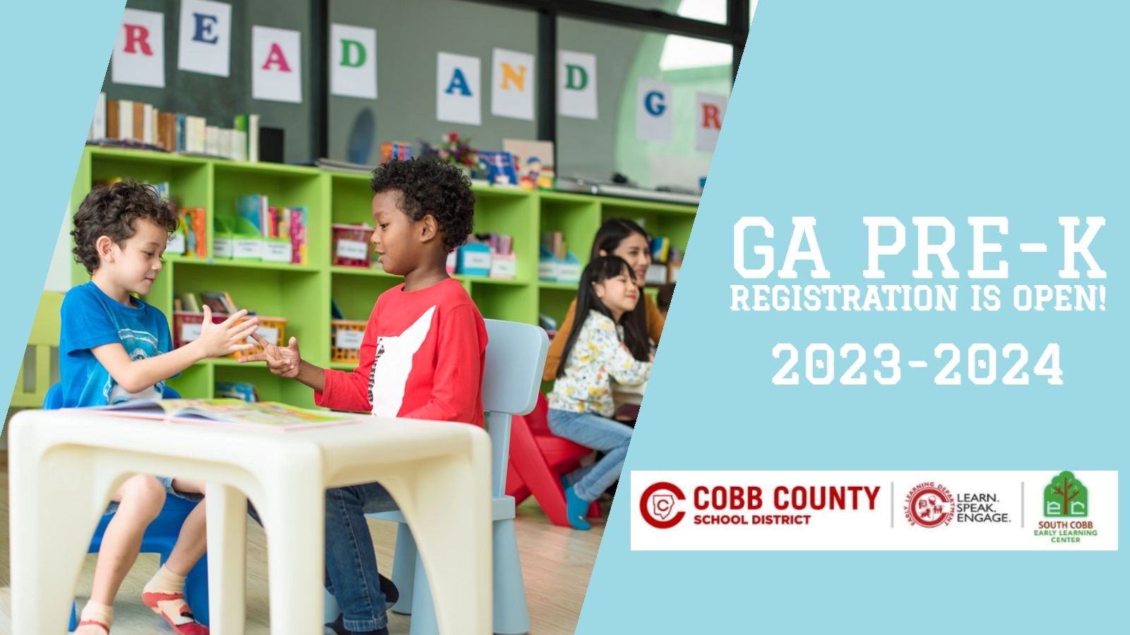 GA Pre-Kindergarten Registration is Open, Sign up Today!