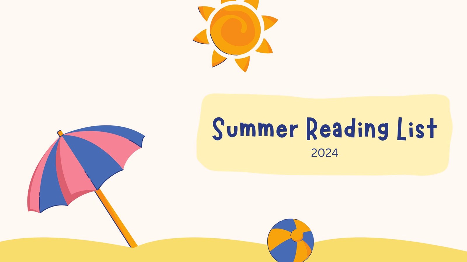2024 Summer Reading List