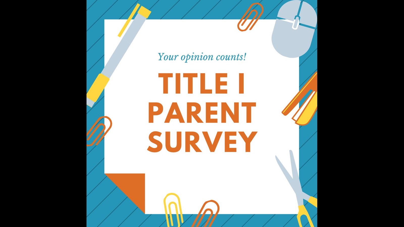 Title I Annual Input Survey