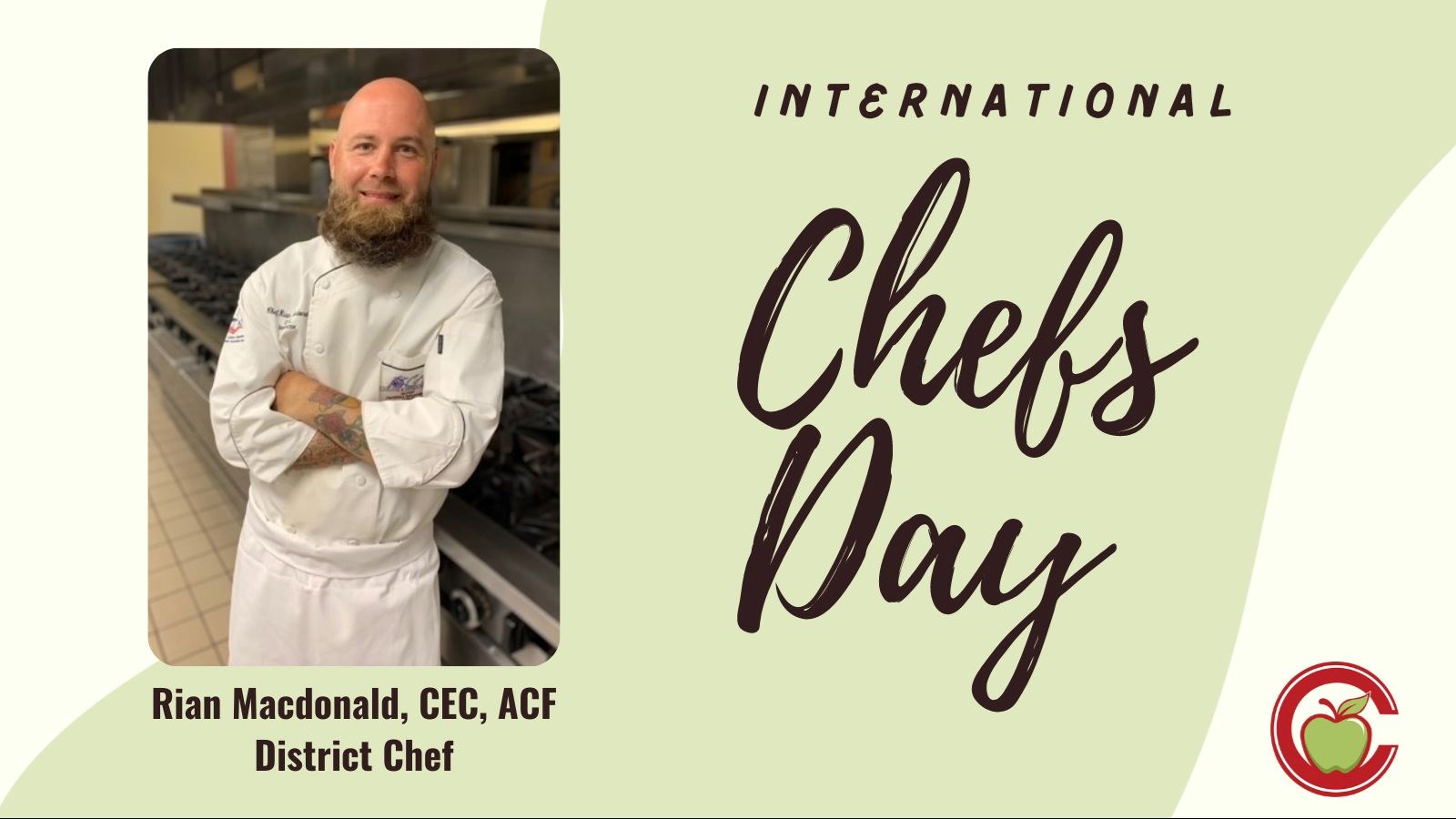 October 20th International Chefs Day