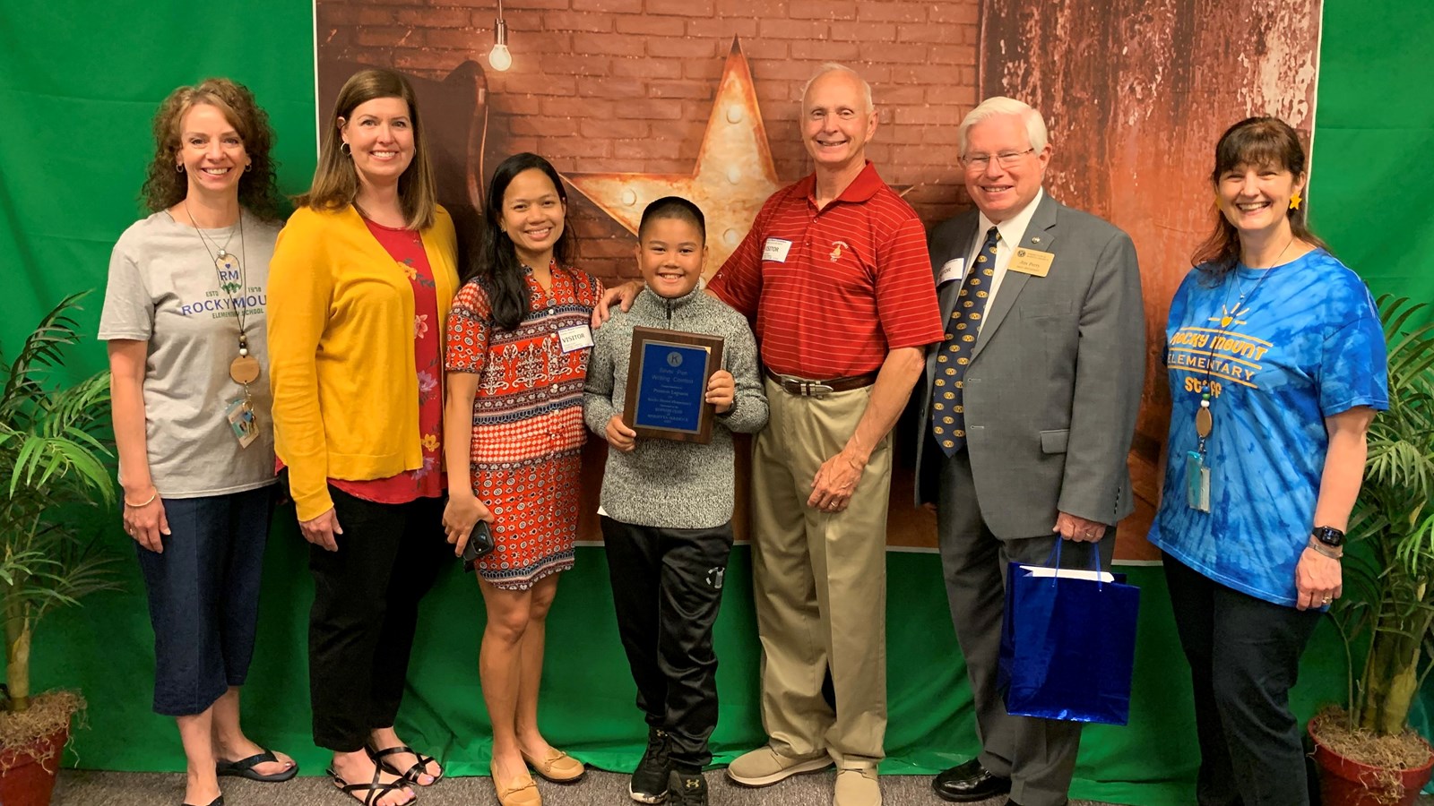 Kiwanis Club Silver Pen writing contest