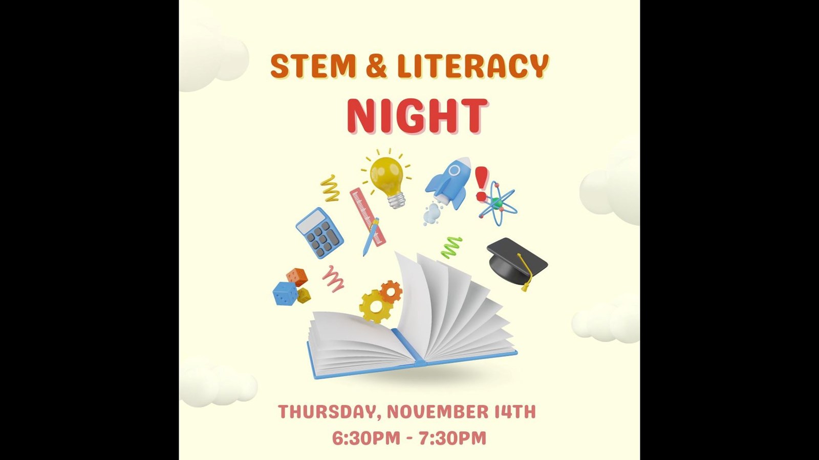 STEM and Literacy Night Nov. 14th
