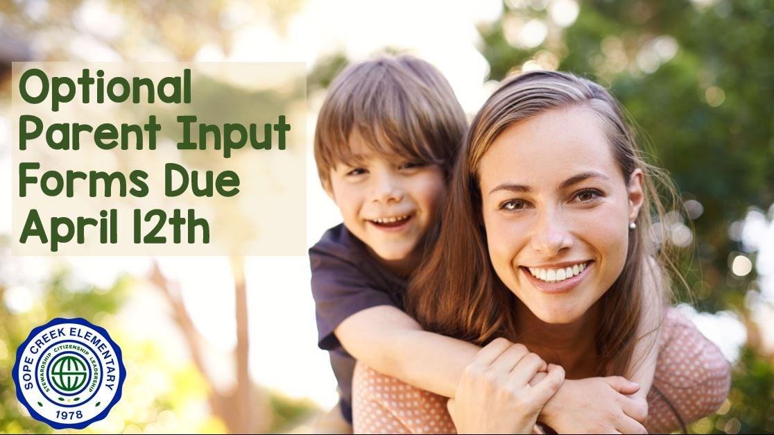 Optional Parent Input Form