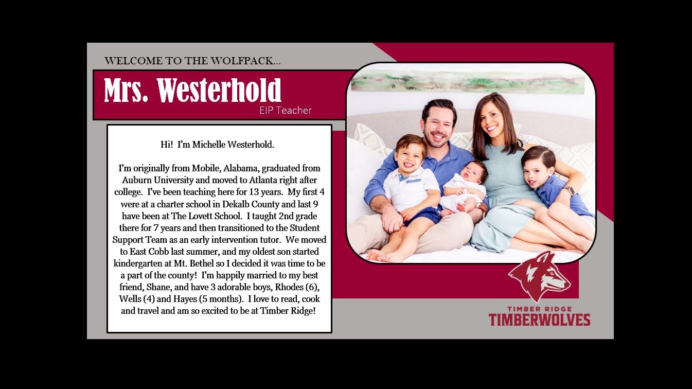 Welcome to the Wolfpack!