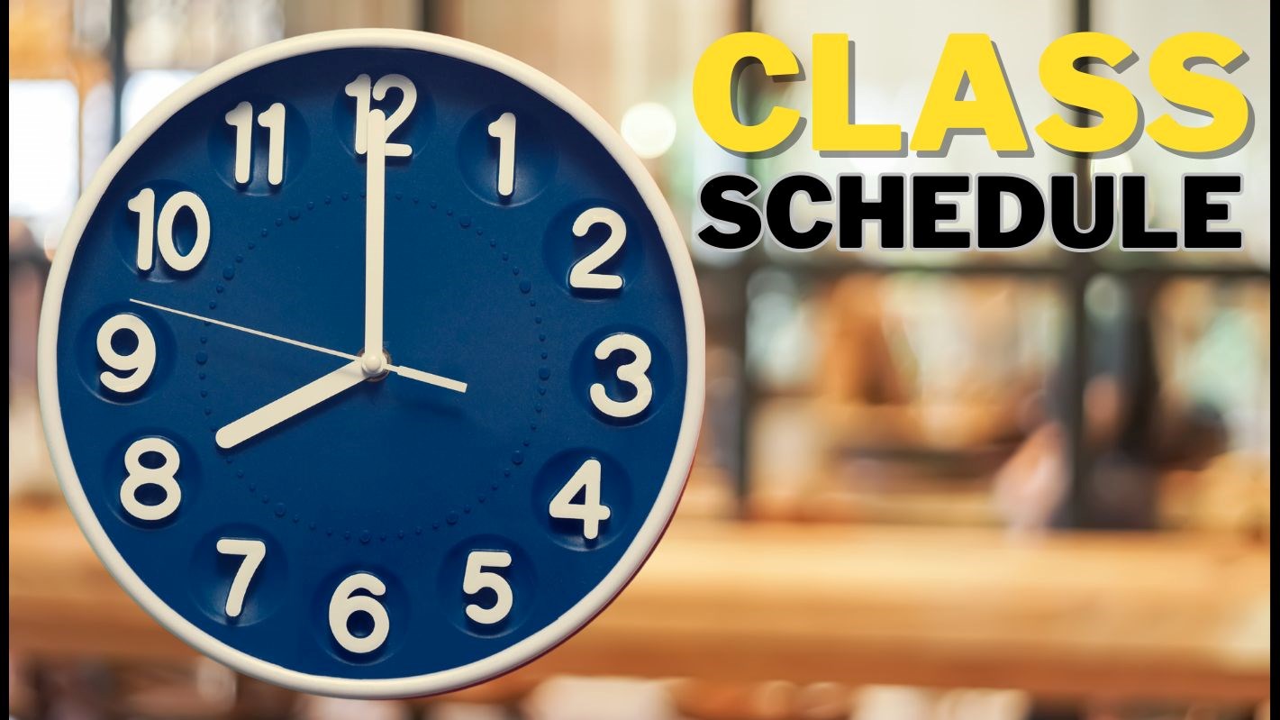 Student Schedule for 2023-24