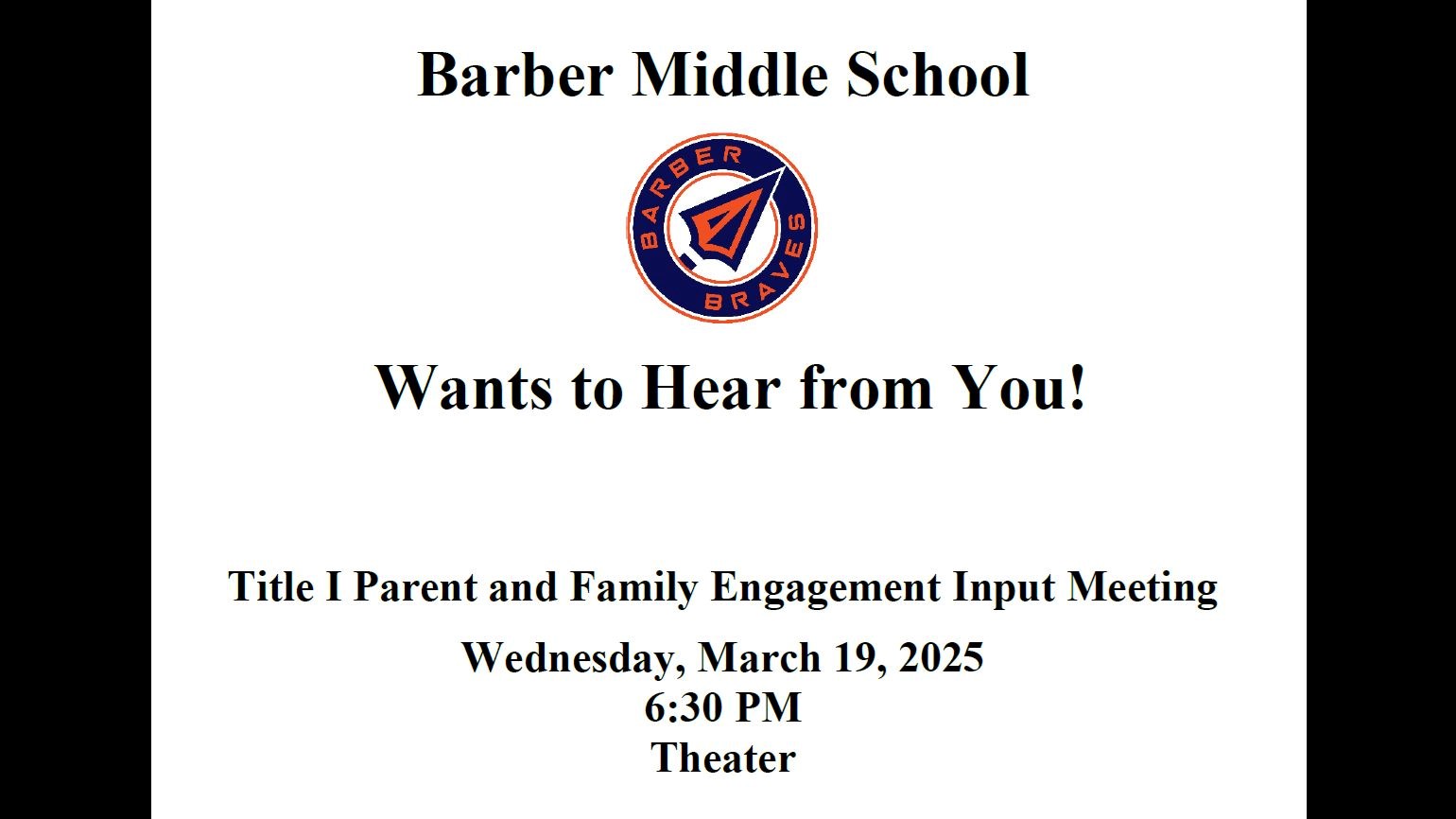 Barber Middle School