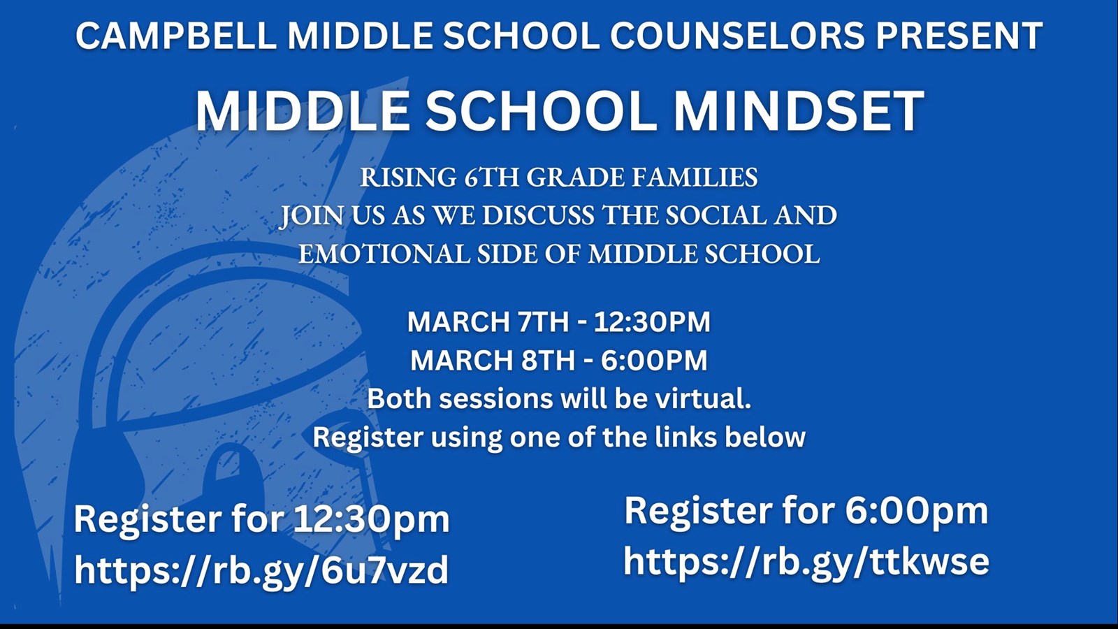 MIDDLE SCHOOL MINDSET-6th Grade