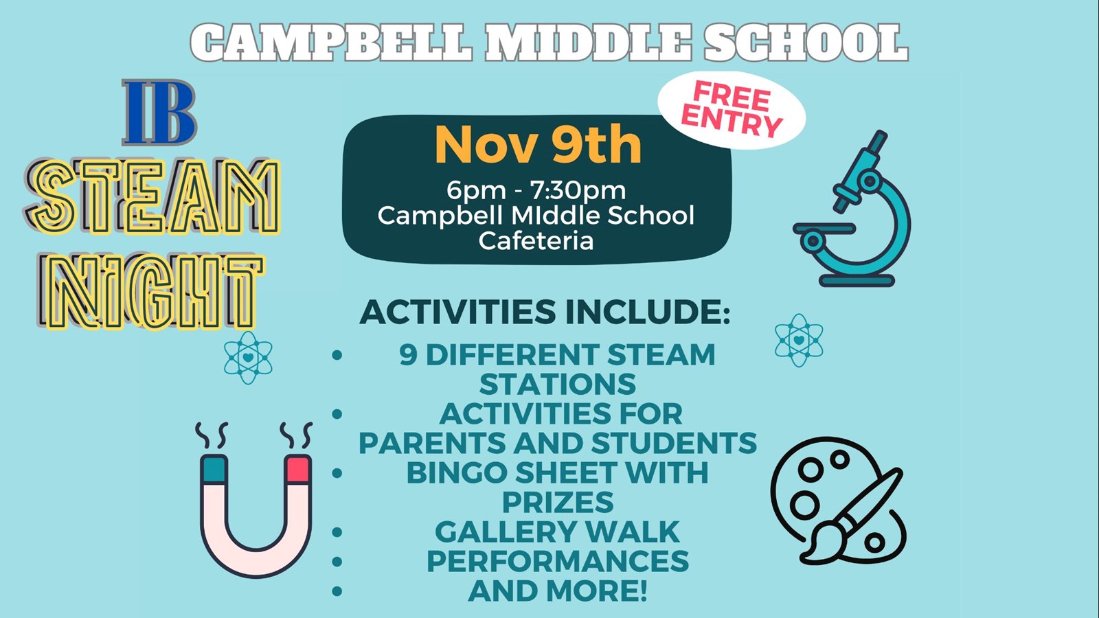 IB STEAM NIGHT