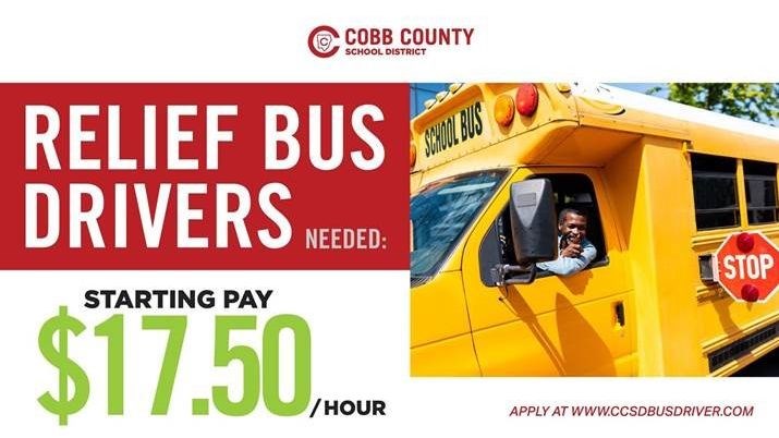 Relief Bus Drivers Needed