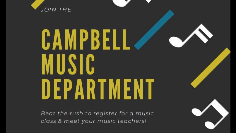 Music Department Sign Up