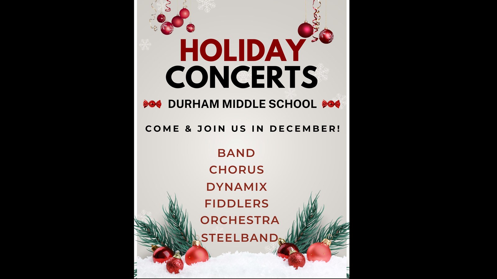 Holiday Concerts 2023
