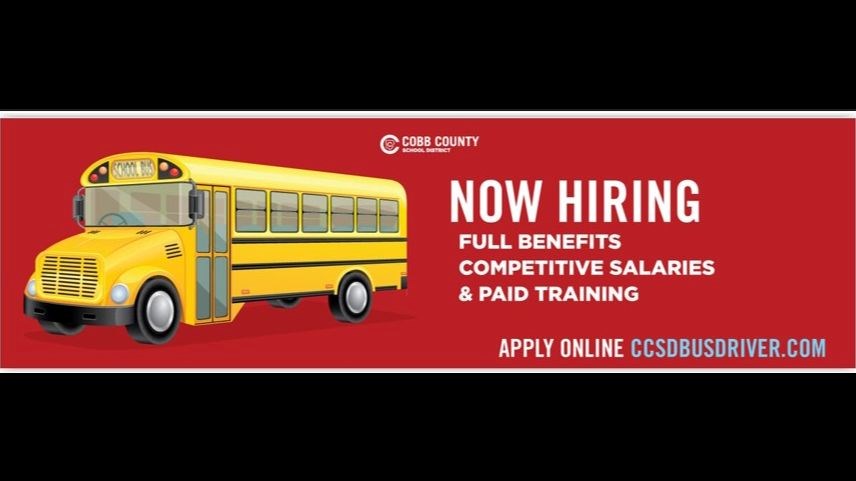 Now Hiring Bus Drivers