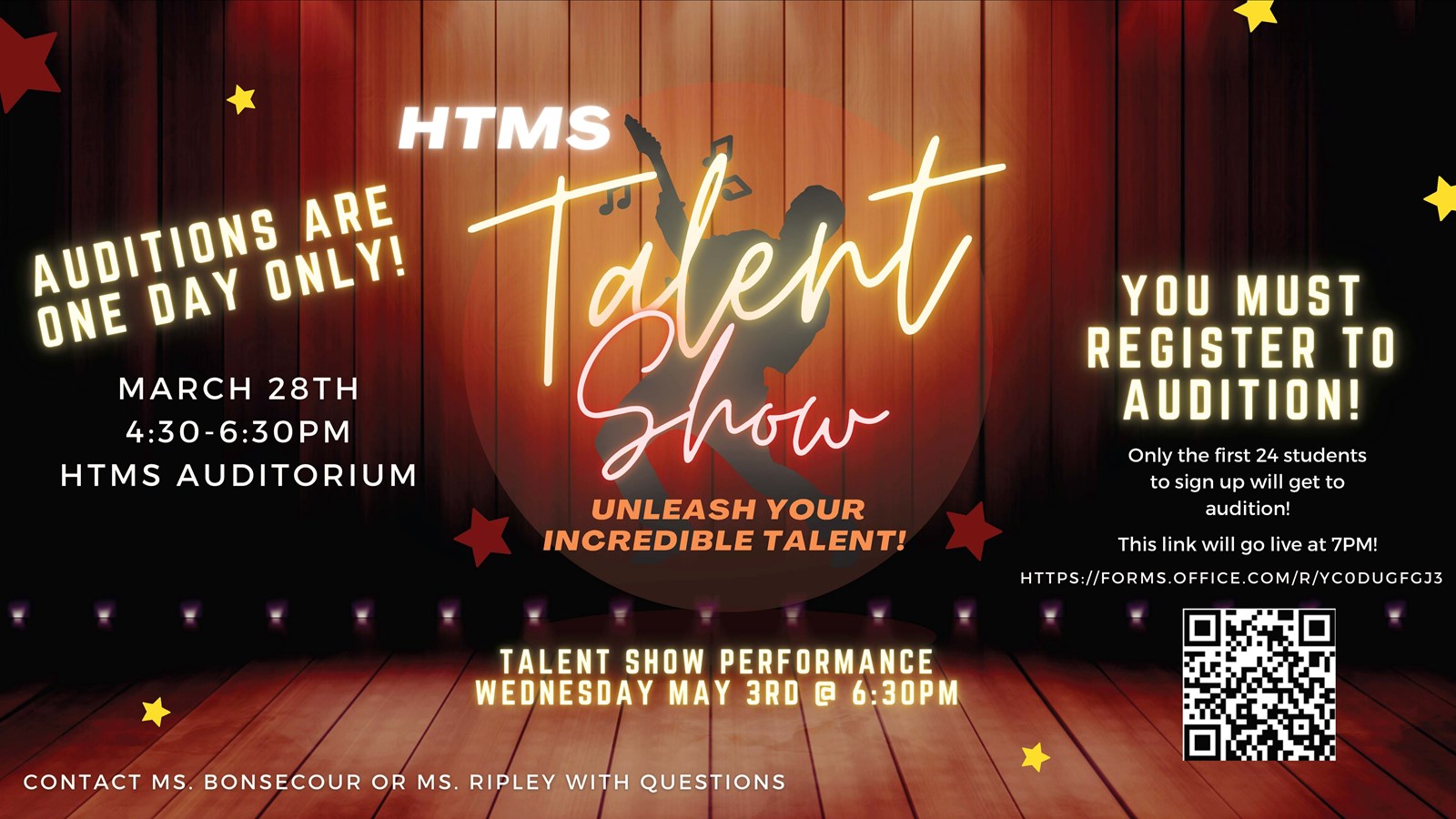 HTMS Talent Show is back LIVE!