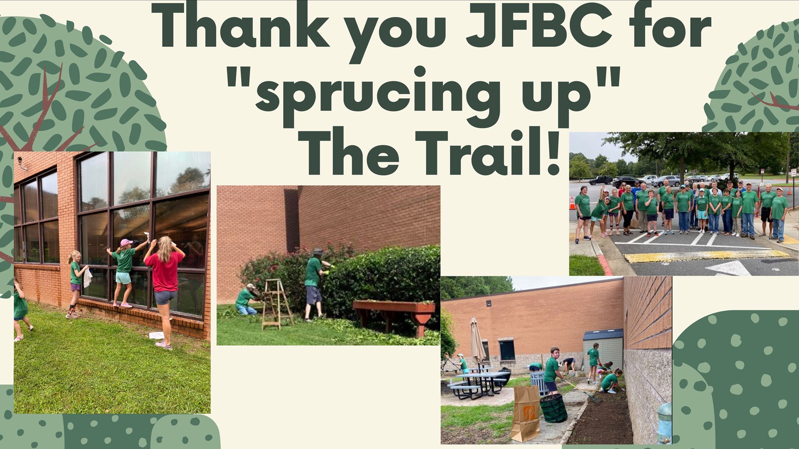 Thank you JFBC!