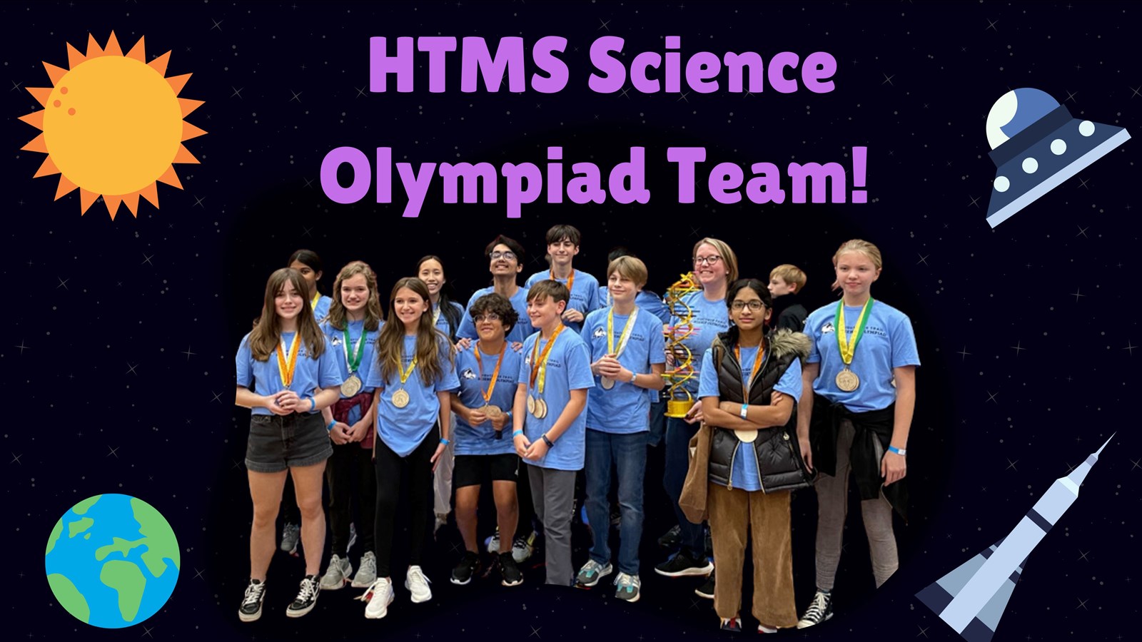 Congratulations HTMS Science Olympiad Team!