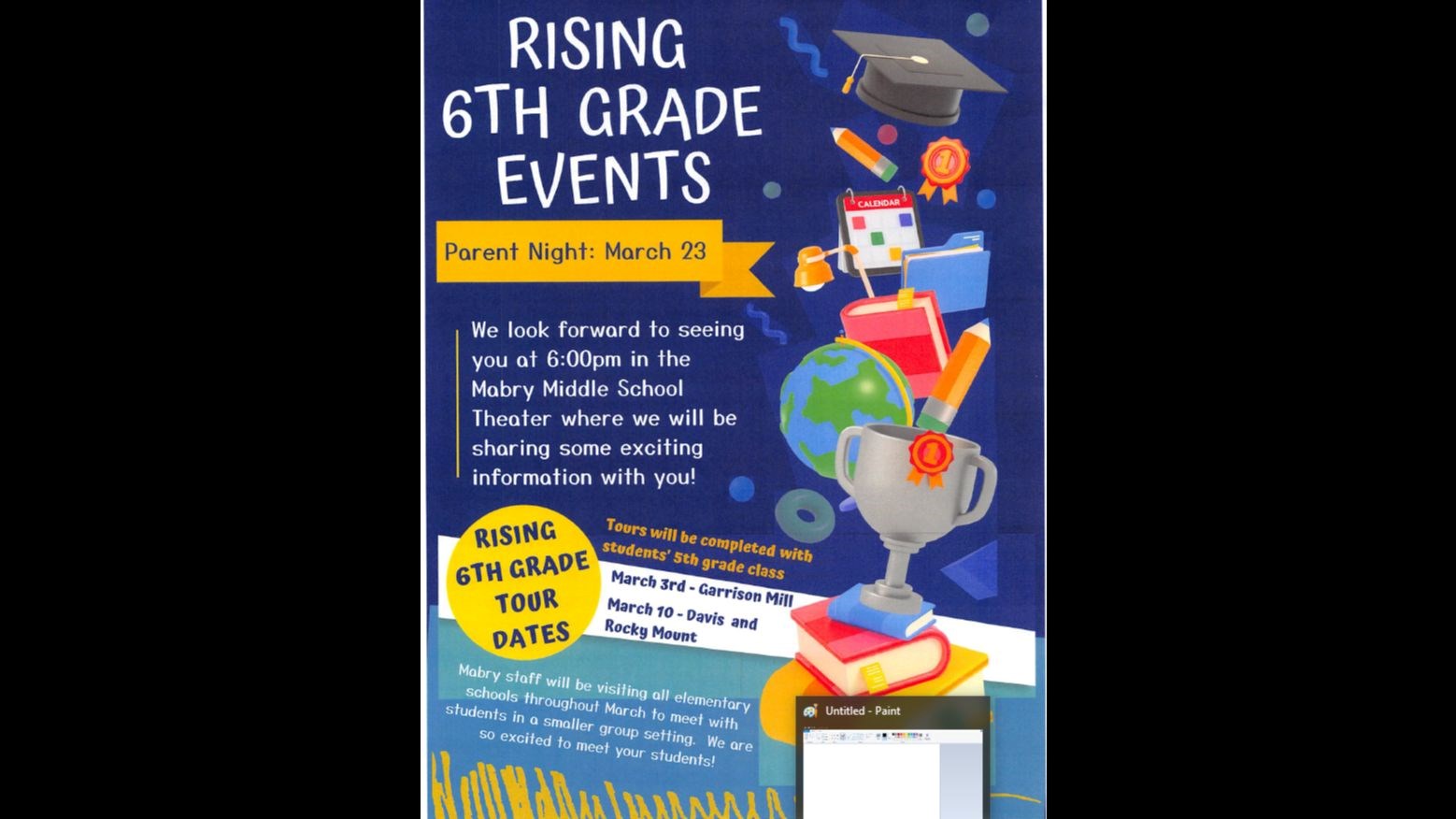 Rising 6th-Grade Events
