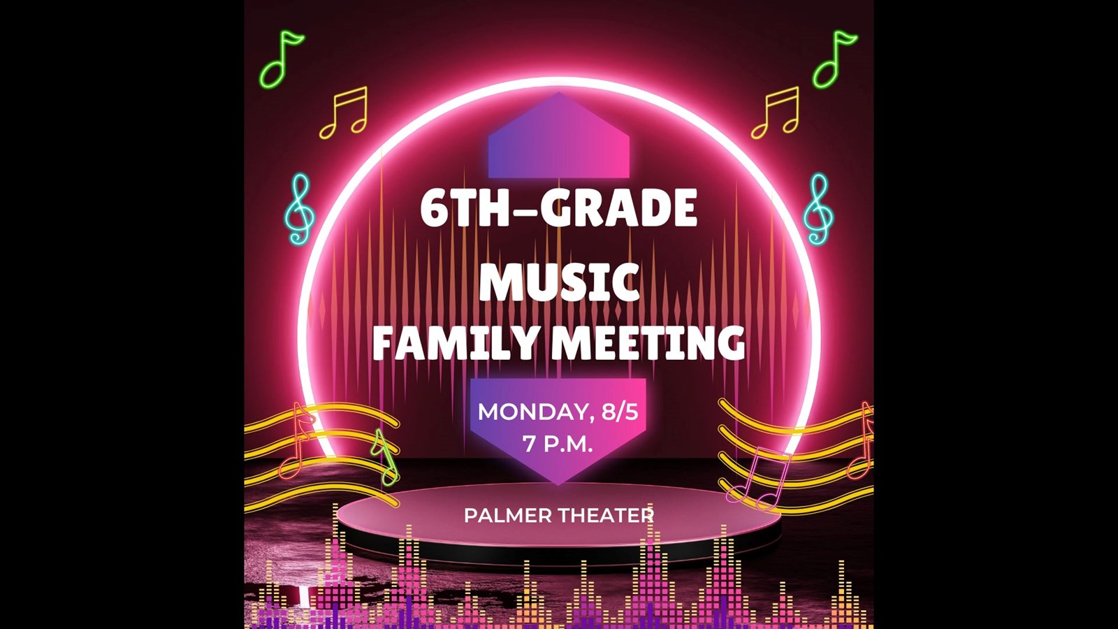 6th-Grade Music Family Meeting